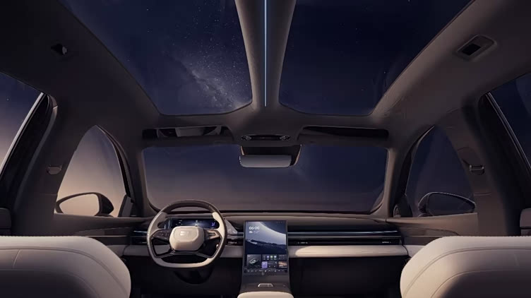 8155芯片加持，设计简约素雅，吉利银河L6内饰官图发布_车家号_发现车生活_汽车之家