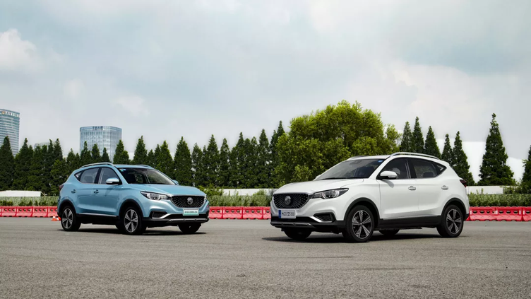 名爵全新纯电SUV专利图曝光，内部代号MG EH32_车家号_发现车生活_汽车之家