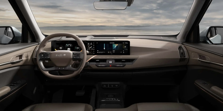 全新设计/换装怀挡，起亚EV5内饰官图，国产预售15.98万起_车家号_发现车生活_汽车之家