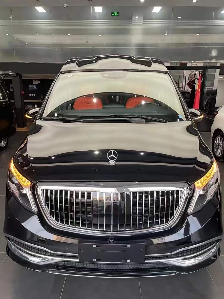 2023款国六奔驰V级V260L加长版改装七座高顶商务车_车家号_发现车生活_汽车之家
