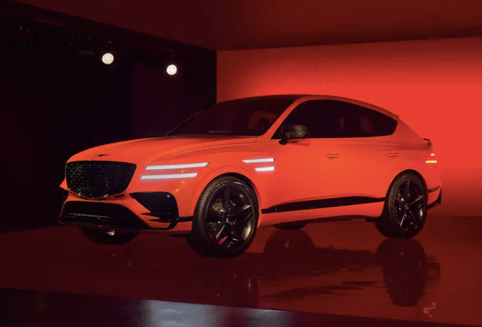 运动与颜值双飞 捷尼赛思GV80 Coupe概念车首发_车家号_发现车生活_汽车之家