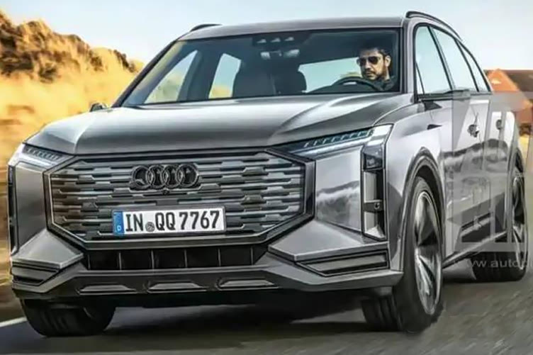 全新一代奥迪Q7曝光，尺寸超国产宝马X5，最快或2024年发布_车家号_发现车生活_汽车之家