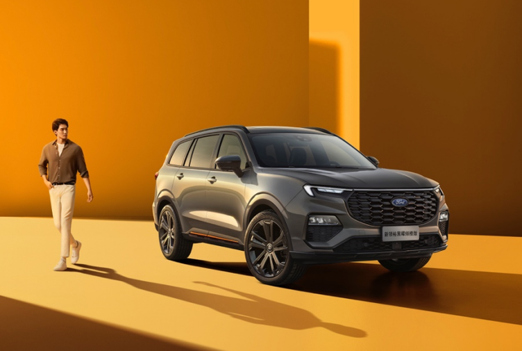 潮酷大七座SUV ！福特新领裕黑曜倾橙版售19.98万元起_车家号_发现车生活_汽车之家