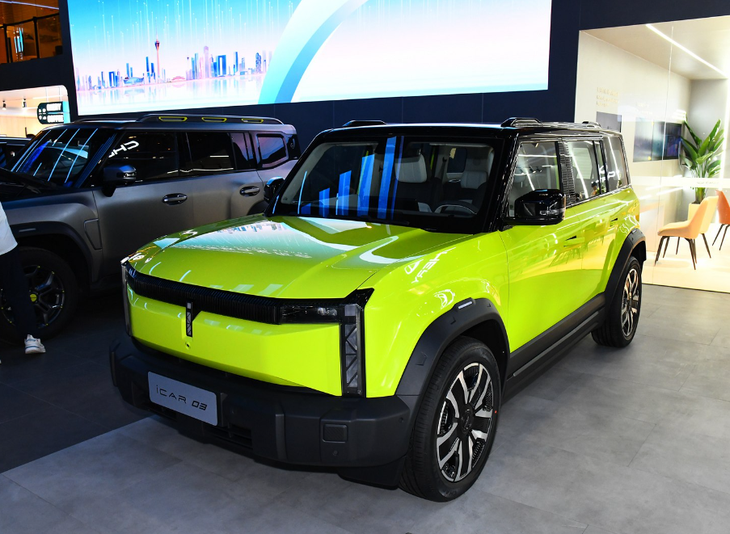 2023成都车展：奇瑞iCAR 03公开内饰_车家号_发现车生活_汽车之家