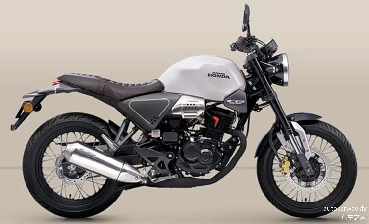 售价16880元，2023款五羊本田CB190SS上市，小排量复古摩托车_车家号_发现车生活_汽车之家