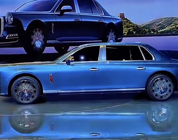 全新一代红旗L5亮相，双色外观+可升降立标，搭载自研V8发动机_车家号_发现车生活_汽车之家