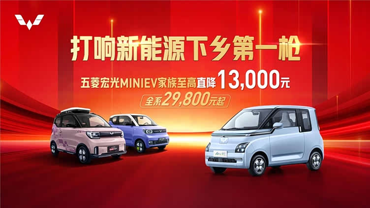 打响新能源下乡第一枪 五菱宏光MINIEV家族2.98万元起_车家号_发现车生活_汽车之家