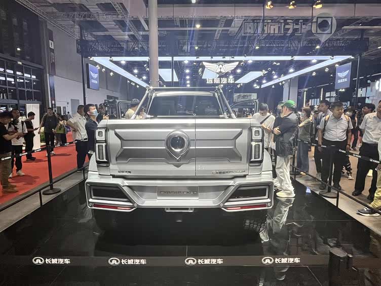 搭3.0T插混系统，6X6驱动，山海炮6X6车型亮相上海车展_车家号_发现车生活_汽车之家