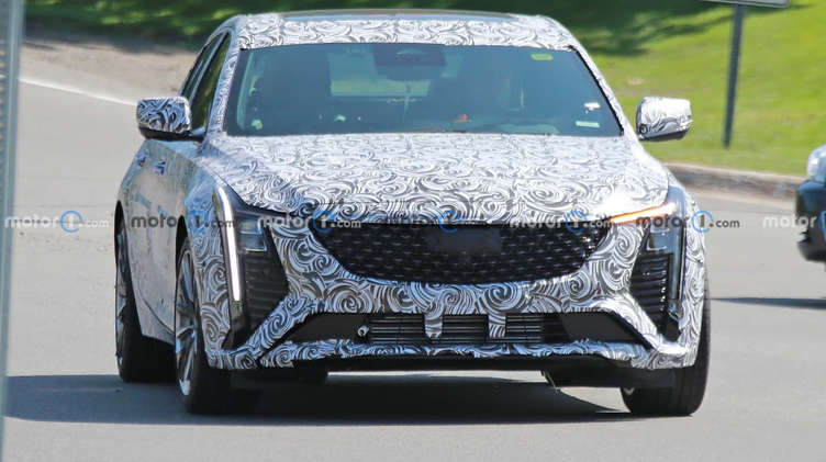 曝光最新谍照！凯迪拉克CT5中期改款车型实拍_车家号_发现车生活_汽车之家