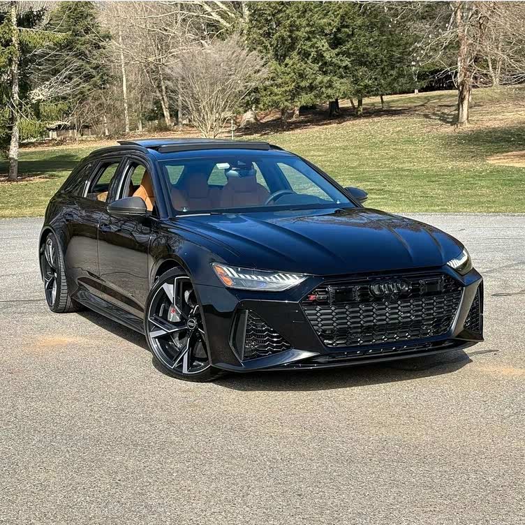 海外实拍2023款奥迪RS 6 配置升级 国内将同步上市_车家号_发现车生活_汽车之家