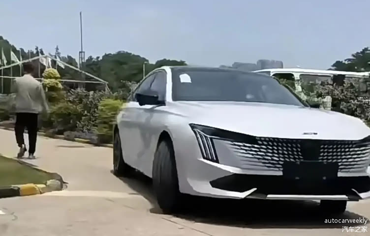 帕萨特、雅阁同级，新款东风标致508L最新实车图曝光，全新外观_车家号_发现车生活_汽车之家