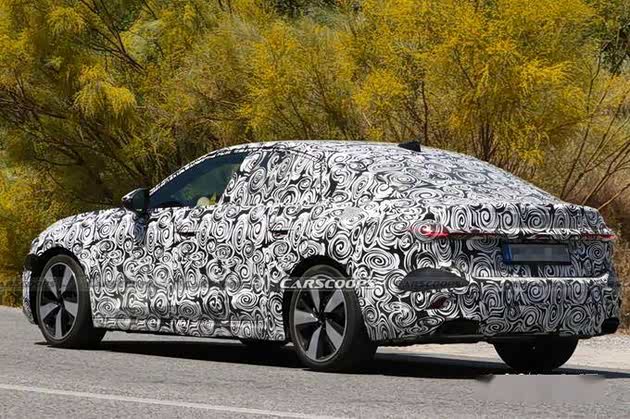 【文章】奥迪全新一代A5L内饰谍照曝光，预计成为纯电动车型 _车家号_汽车之家