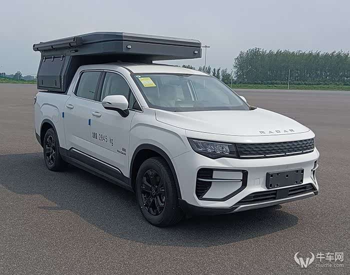 续航600公里纯电皮卡房车 基于雷达RD6打造_车家号_发现车生活_汽车之家